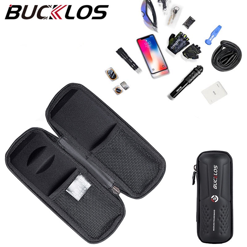 Bike Storage Bag Repair Tool Bag with Zipper Waterproof PU Front Frame ...