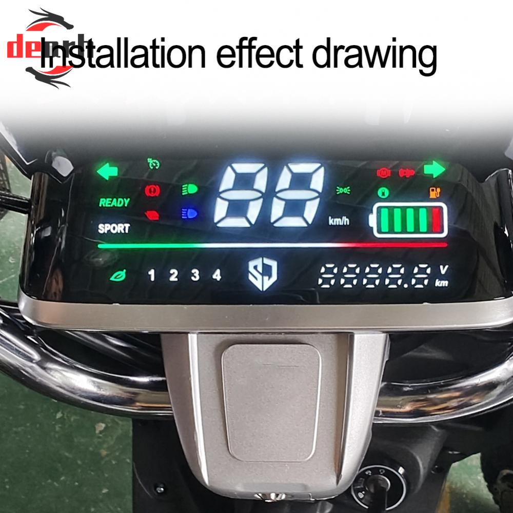Scooter LCD Display Ebike Electric Electric Bicycles LCD Meter Scooter ...