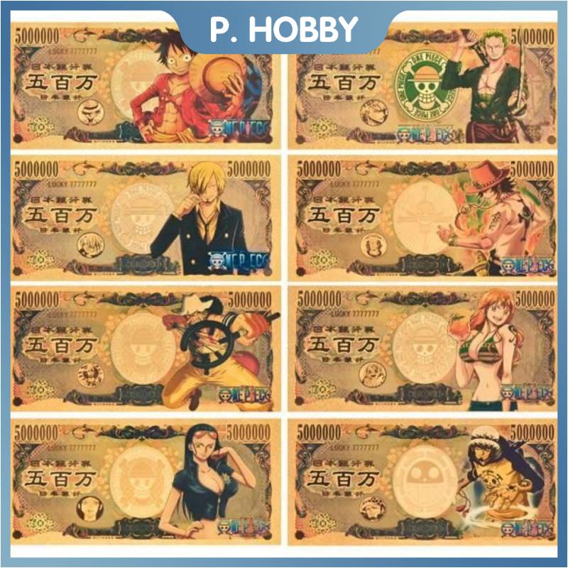 One Piece Commemorative Coin Commemorative Banknote One Piece Anime ...