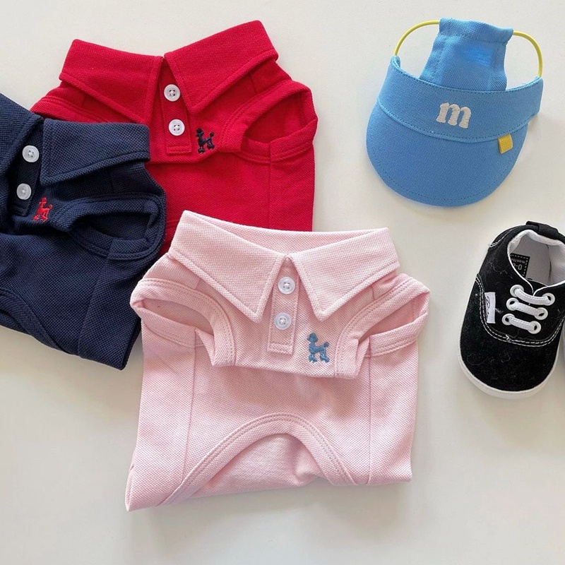 【Hipidog】Dog Polo Shirt Clothes Small Puppy Shih Tzu Cat Clothes ...