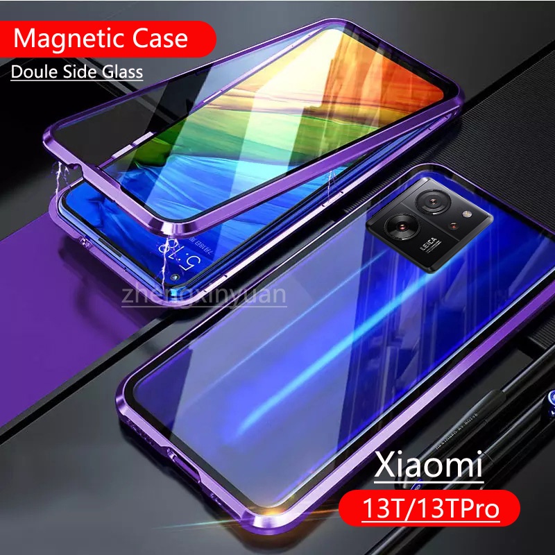 Casing For Xiaomi 13T Pro 13TPro Magnetic Adsorption Metal Phone Case ...