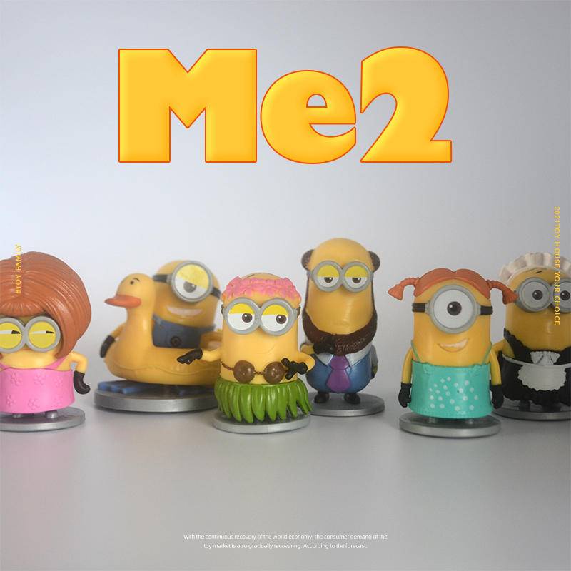 Minions duck swimming circle decoration model, hula skirt minions ...