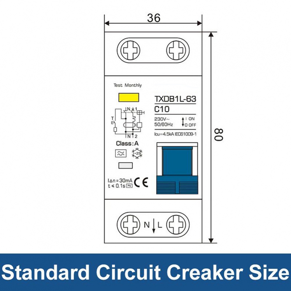 Safeguard Your Electrical System MCB RCCB RCD Type AAC RCBO DPNL ...