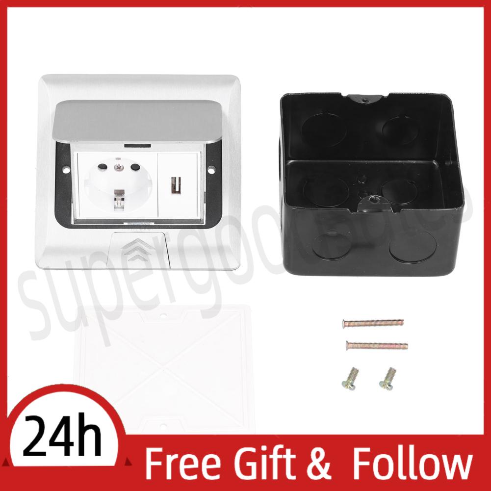 Supergoodsales Embedded Floors Socket Floor Electrical Outlet 250V 16A ...