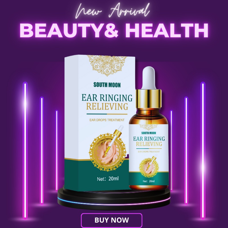 Ear Ringing Relieving Ear Drops Treatment South Moon Deafness Drops
