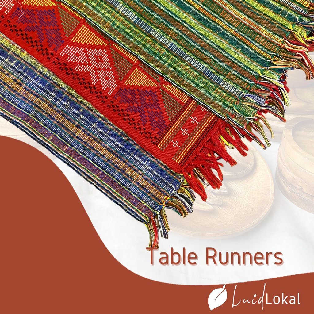 Luid Lokal Handwoven Yakan T'nalak Tennun Traditional Table Runner ...