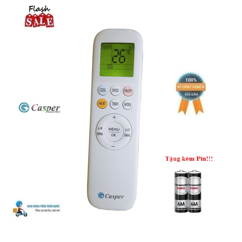 Casper Remote-controlled Air Conditioner with Curtain Lights -100% New ...