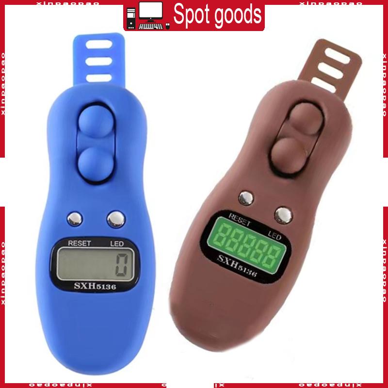 XI Electronic Tally Counter with LED Resettable Rotating Prayer Bead ...