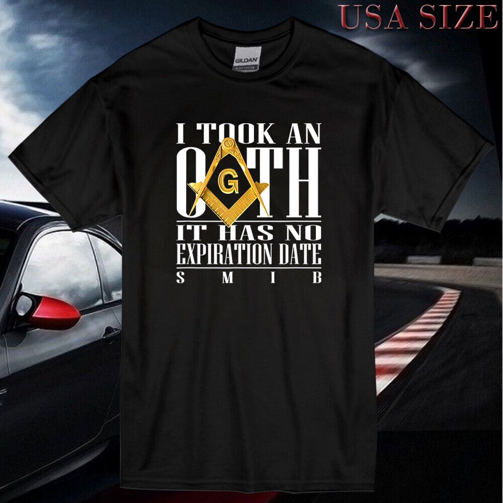 Masonic I Took An Oath Square Men Pure Cotton T-Shirt | Shopee Philippines