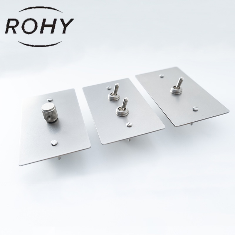 Stainless Steel American Standard 220V Customized Electric Wall Toggle 1GANG 2GANG 2WAY 3WAY CE ...