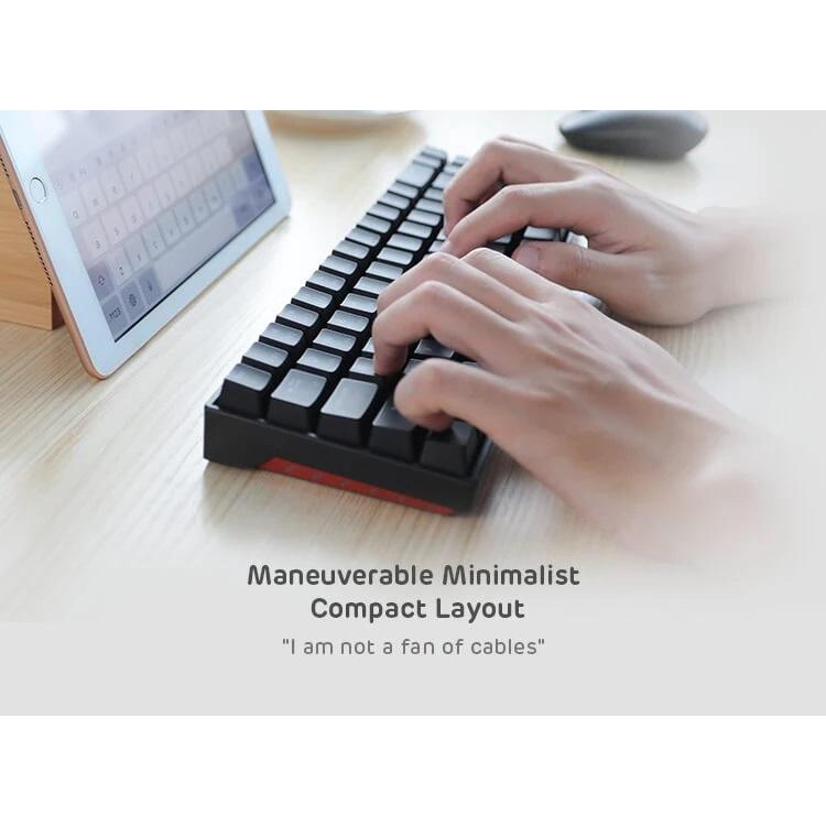 Royal Kludge RK71 Dual-mode RGB 71 Keys Shot Swappable Mechanical ...