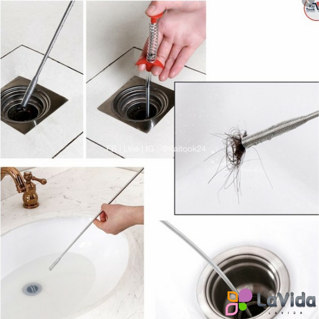 LaVida Four claw pipe dredge household kitchen sink floor drain toilet ...