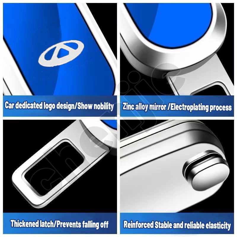 High quality 1PCS Car Safety Belt Extender Buckle Car Seat Alarm ...