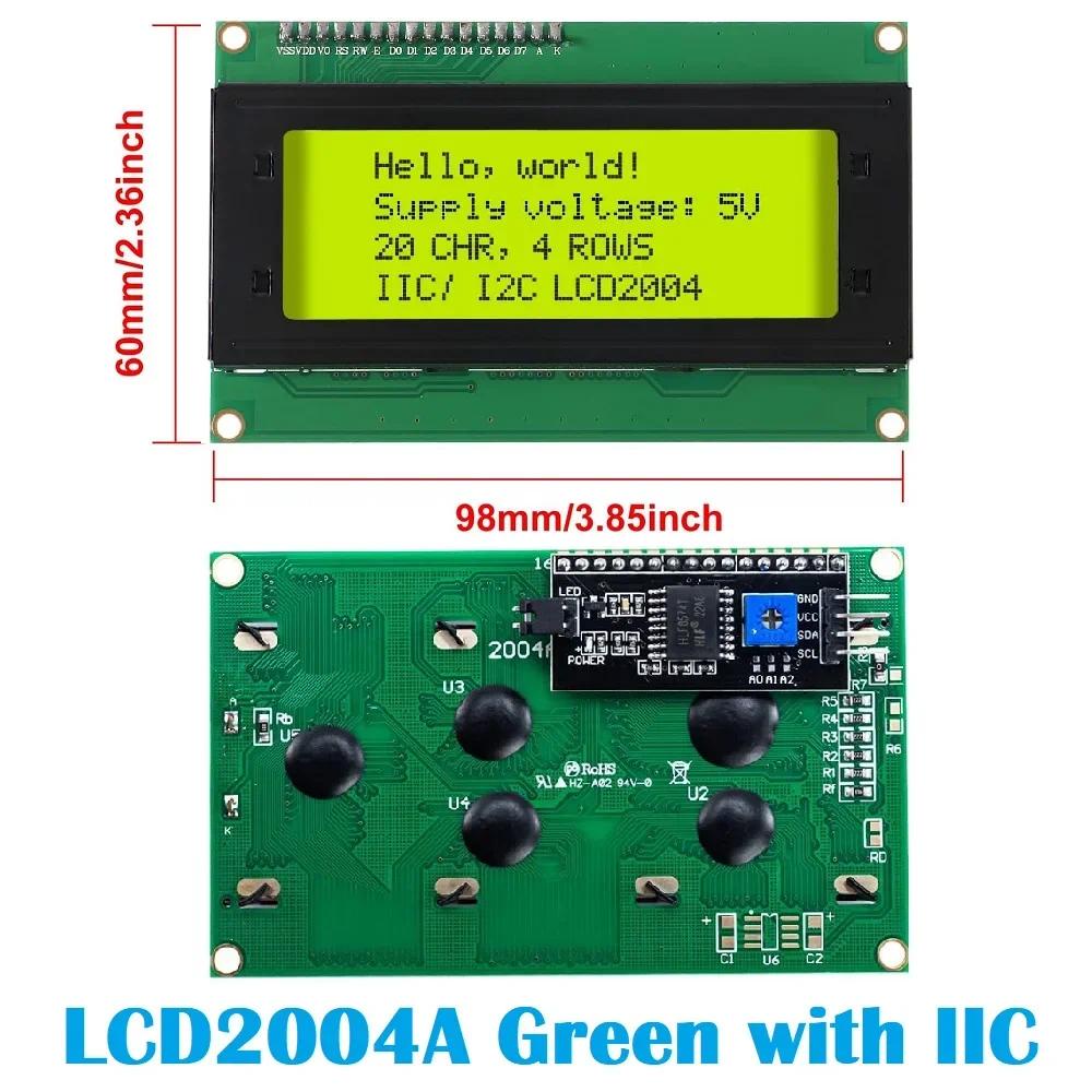 LCD Module LCD1602A 2004A 12864B 0802 16x2 20x4 Character LCD Display PCF8574 IIC I2C Interface ...