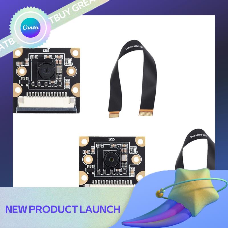 greatbuy IMX219 8MP Camera Module for Raspberry Pi 5 with MIPI-CSI 20CM ...