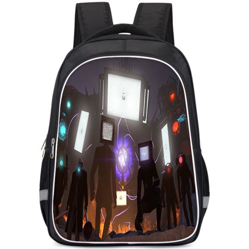 Skibidi Toilet Electric Drill Man Backpack For Kids | Shopee Philippines