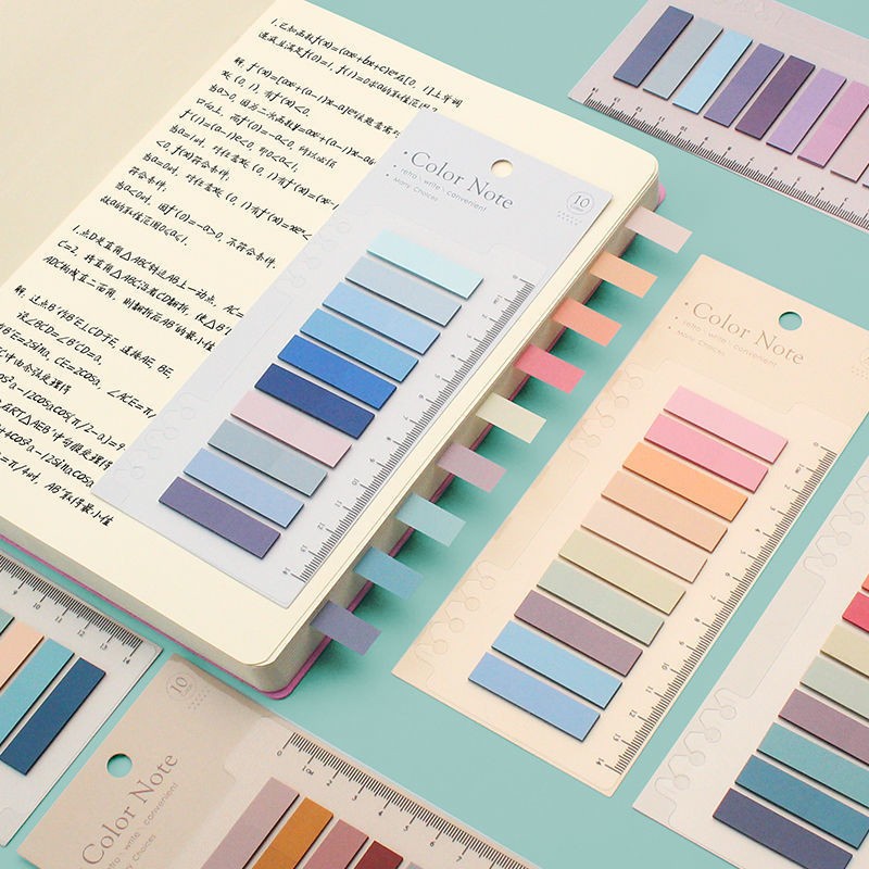 200 Sheets Transparent Sticky Notes Annotation Sticky Notes Memo Pad ...