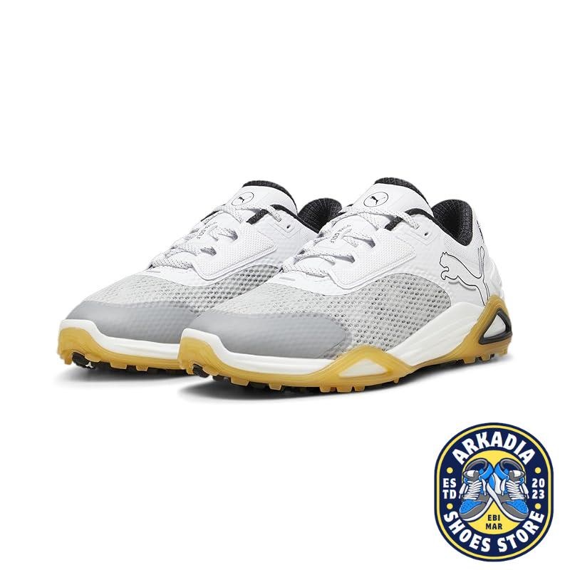 Puma Spikeless Golf Shoes Shadow Cat Nitro Disc Men's Ash Grey/Puma ...