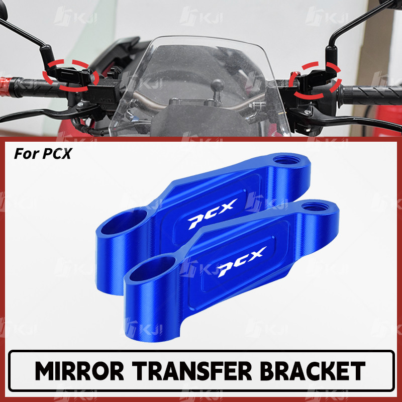 For Honda PCX 160/150/125 Rearview Mirror Extender Adapter Mirror Mount ...