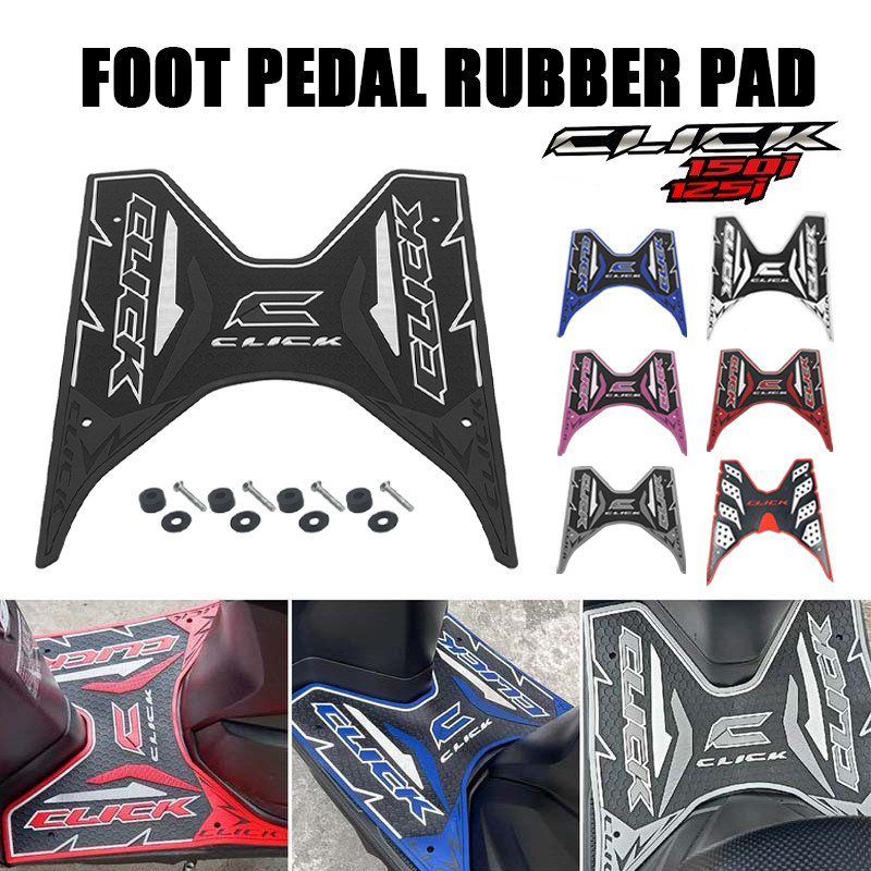 Honda Click 125i / 150i With Bolts Imported Footboard Matting Rubber ...