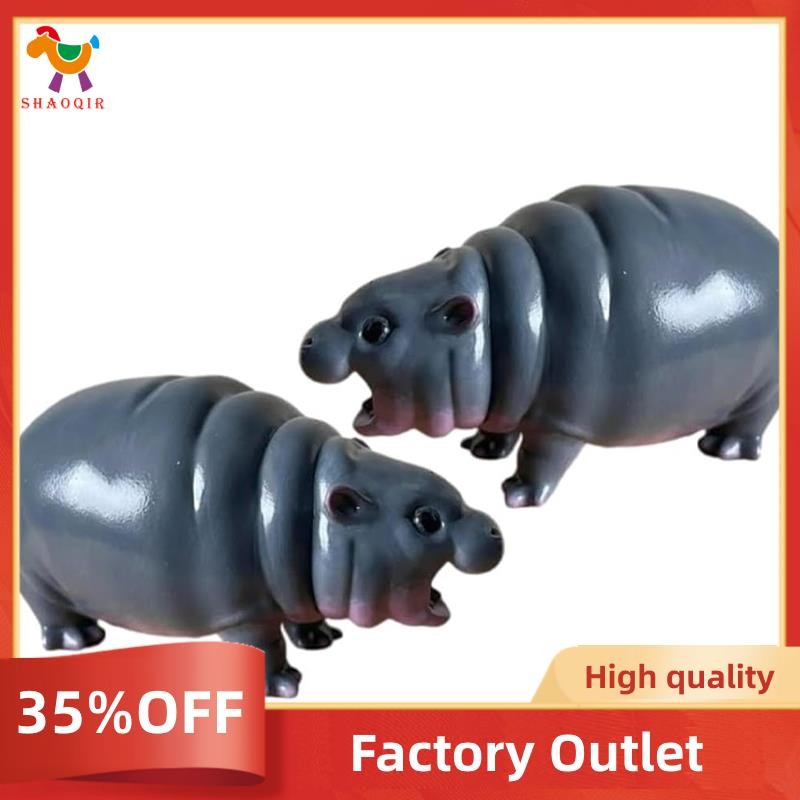 Moo Dengs , Moo Dengs Baby Pygmy Hippos Collectible, for Kids, Figurine ...