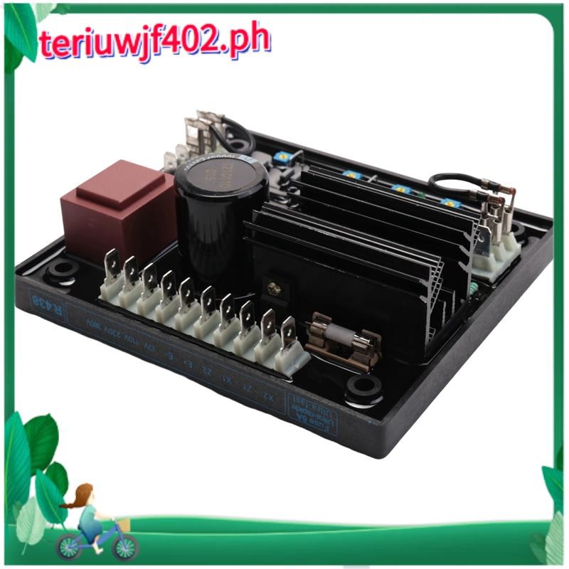 AVR R438 Automatic Voltage Regulator Alternator Stabilizer Fit for Leroy Somer Generator ...