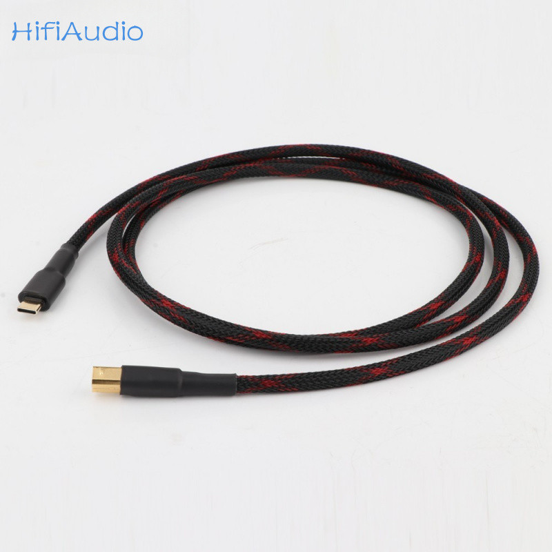 HifiAudio X40RE USB Type C Cable HiFi USB B To C Audio Data Cable For ...