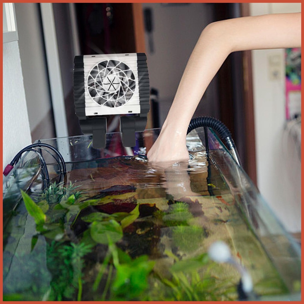 Aquarium Fish Tank Cooling Fan 6-Level Speed Adjustable Aquarium ...