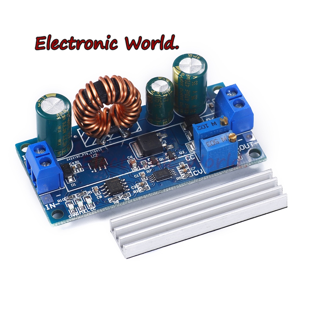 CC CV Adjustable 3A 35W DC 5 -30V to DC 0.5 -30V Step Up Down Buck ...