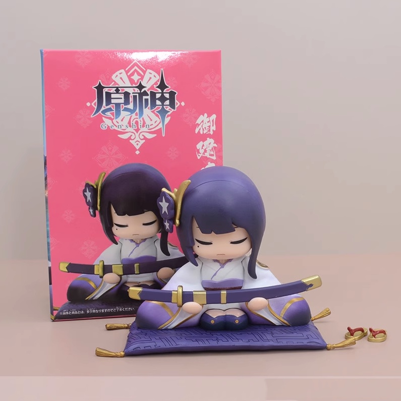 10cm Anime Game Genshin Impact Figure Raiden Ei/Raiden Shogun/Beelzebul ...