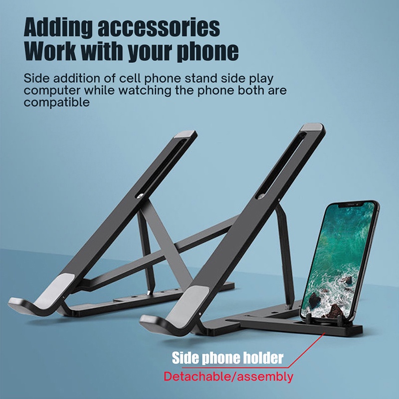 13-level Laptop Stand With Phone Holder Laptop Holder Desktop Office ...