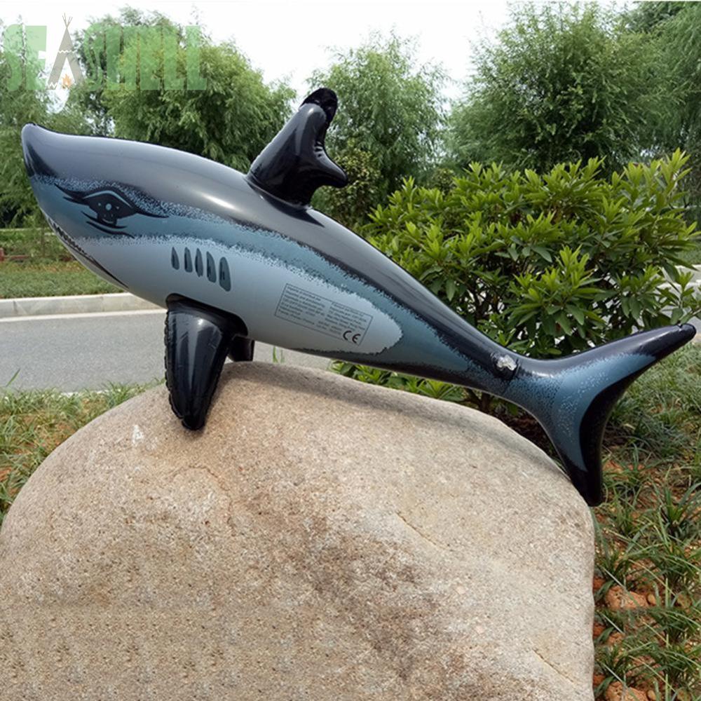 Floating Shark Float Toy Kids Inflatable Water Toys Swimming Pool ...