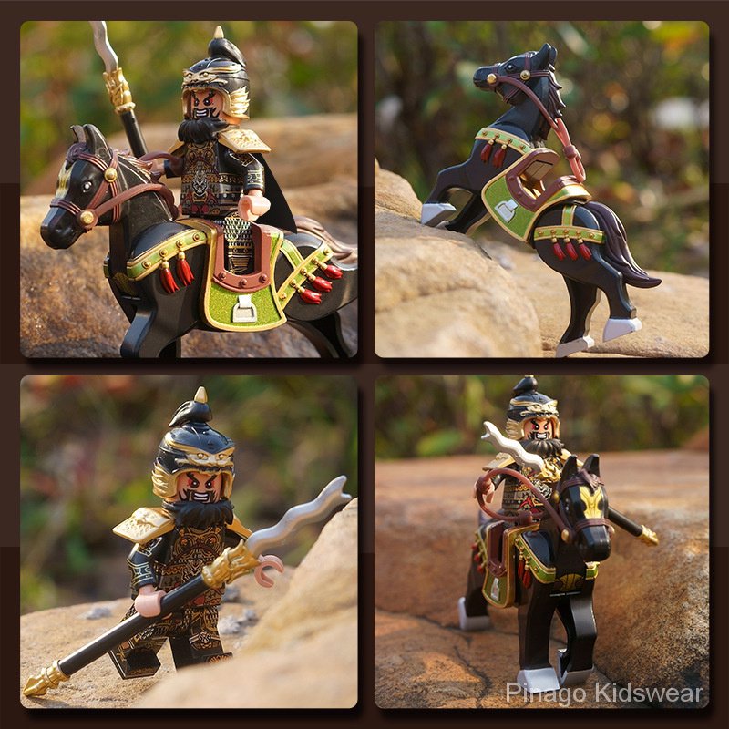 Deku three kingdoms Zhang Fei Red Rabbit iron armor heavy riding gold ...