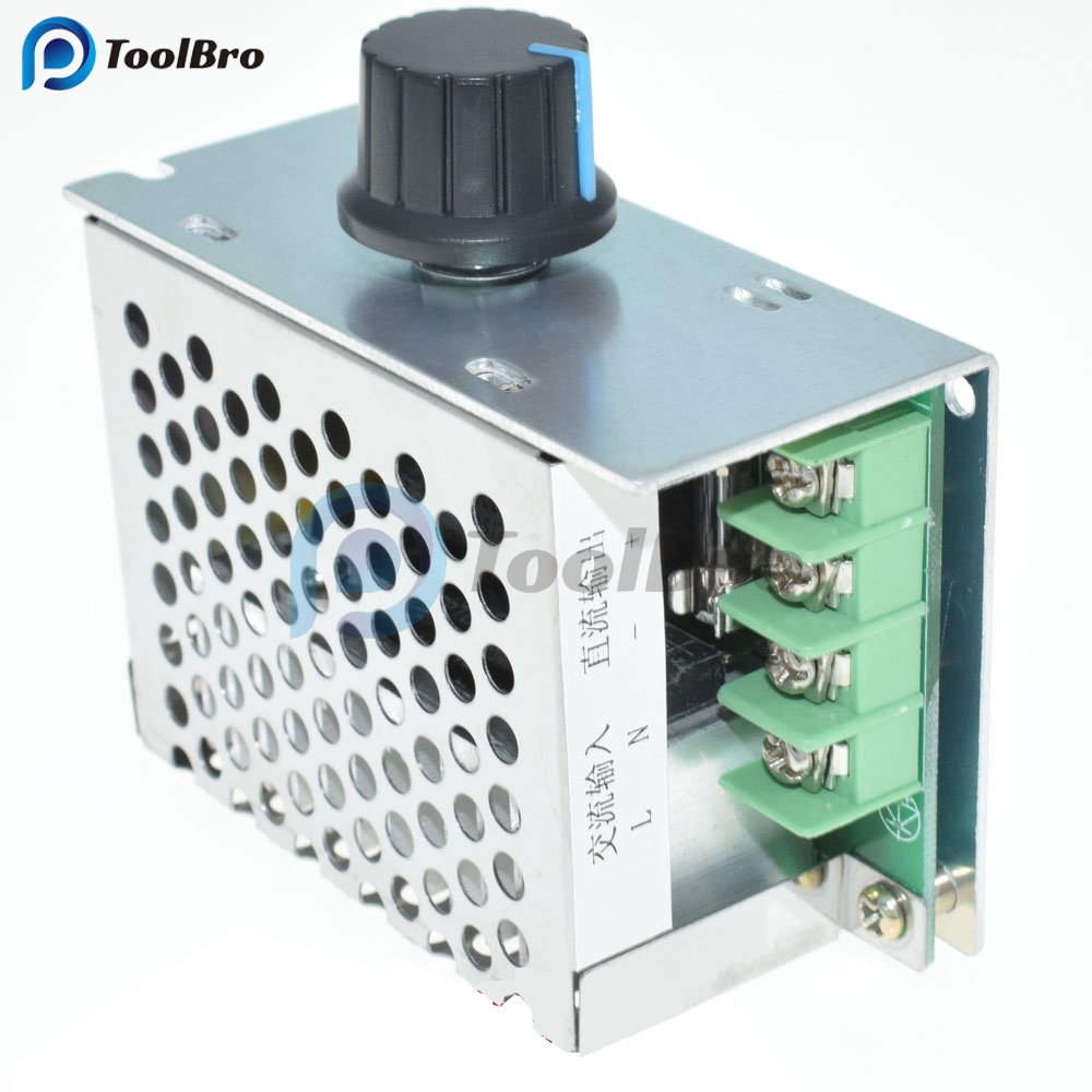 Input AC 220V Output DC 10-210V PWM Controller Voltage Regulator DC ...