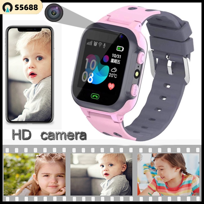 SSS S1 Kids Smart Watch Sim Card Call Smartphone With Light Touch ...