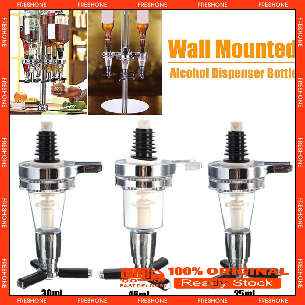 COD 25/30/45ml Wall Mounted Wine Beer Liquor Juice Dispenser Bar Home ...