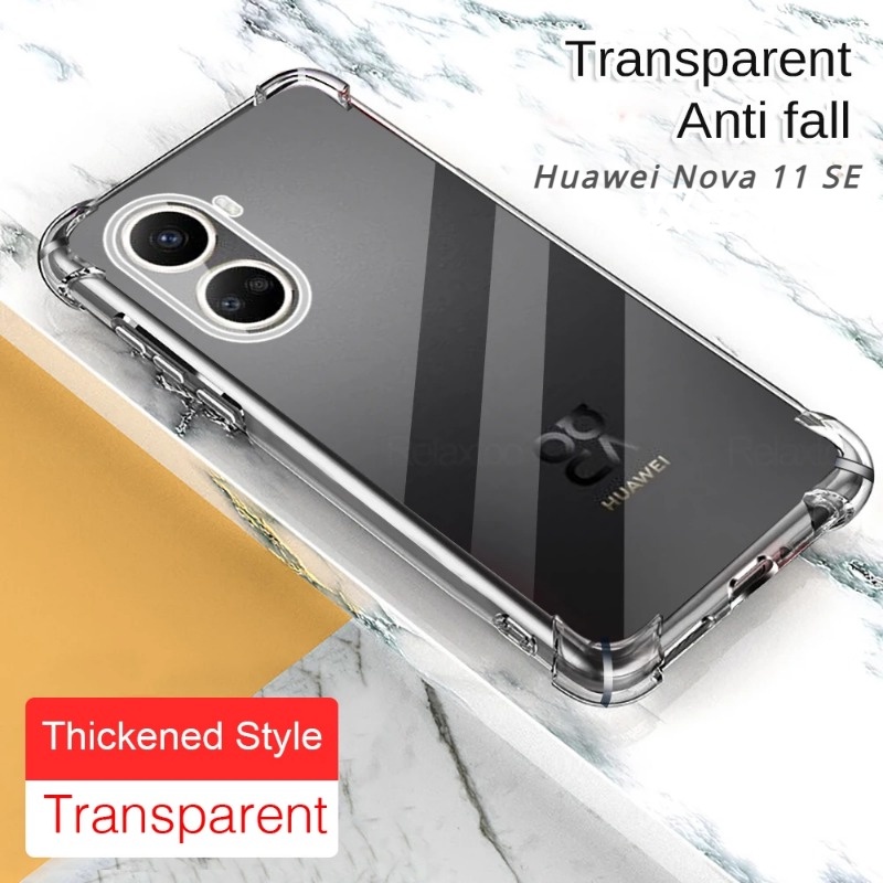 Transparent Air-bags Shockproof Coque For Huawei Nova 11 10 SE 11i 11 ...