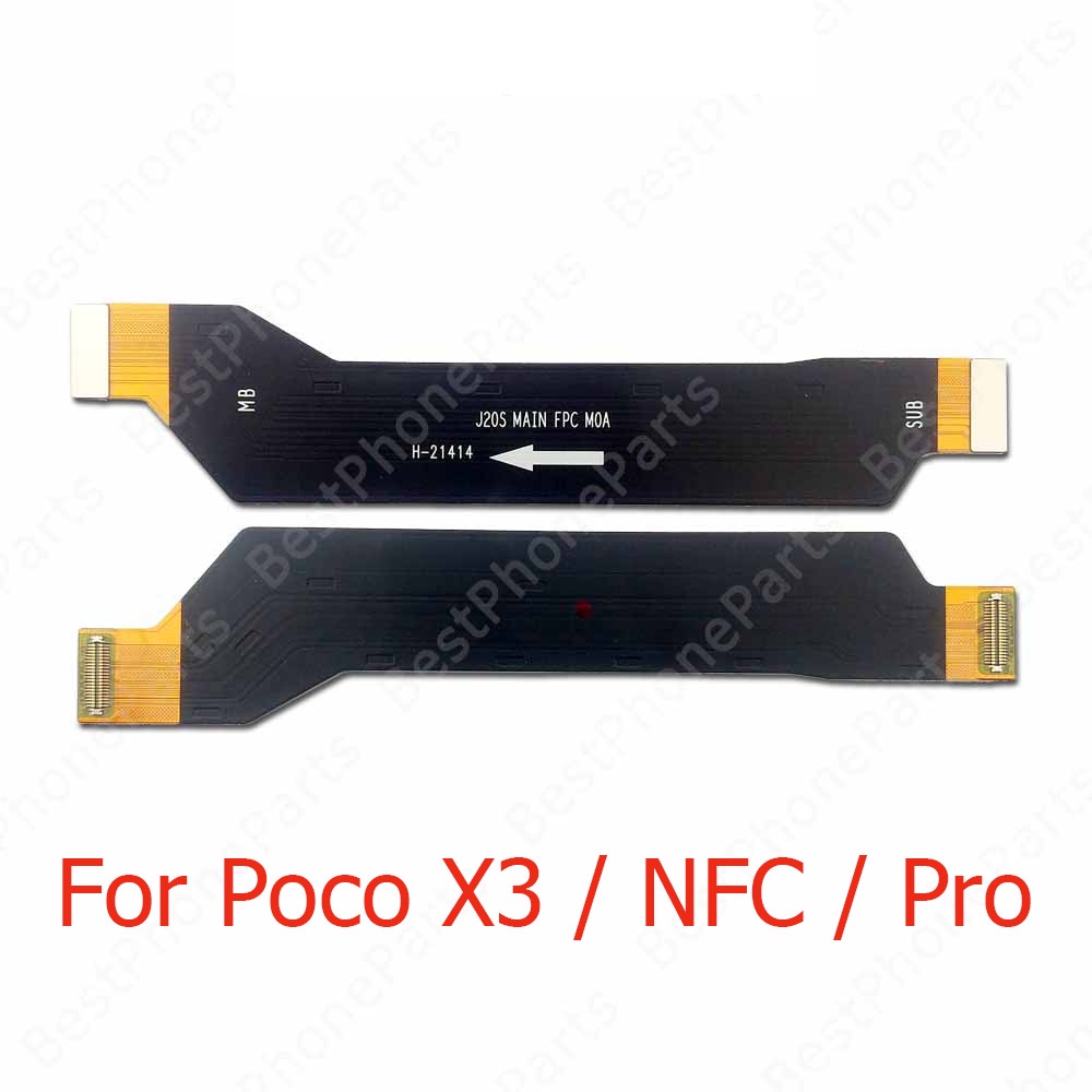 For Xiaomi Mi Poco X3 NFC Pro Ribbon Main Board PCB Connector Mainboard Flex Cable Motherboard ...