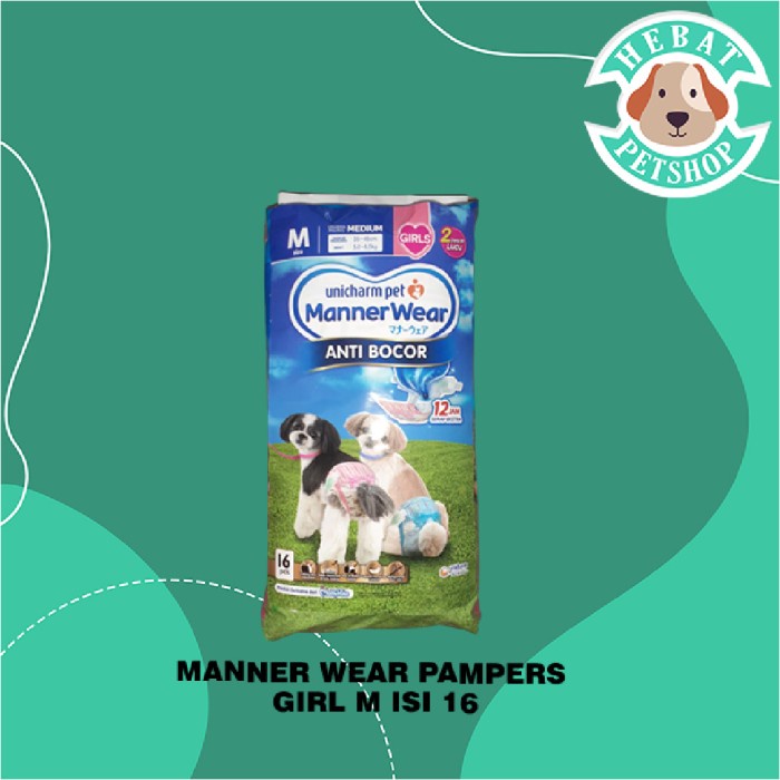 Diapers Pampers Dog Manner Wear Male Female Dog Diapers | Shopee ...