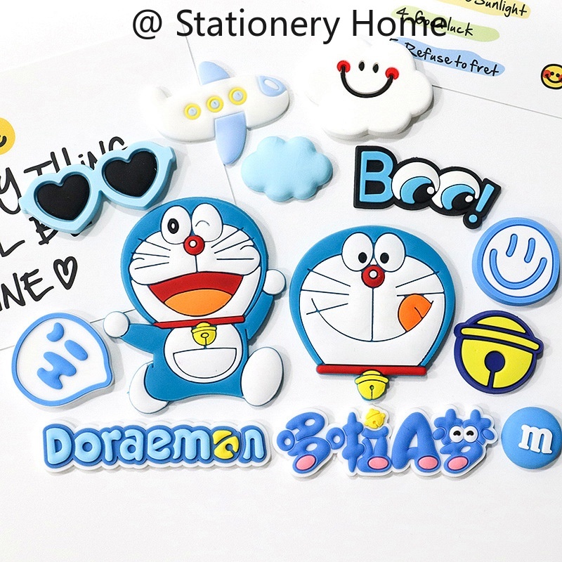 Doraemon Doraemon Doraemon Doraemon Plane PVC Refrigerator Creative ...
