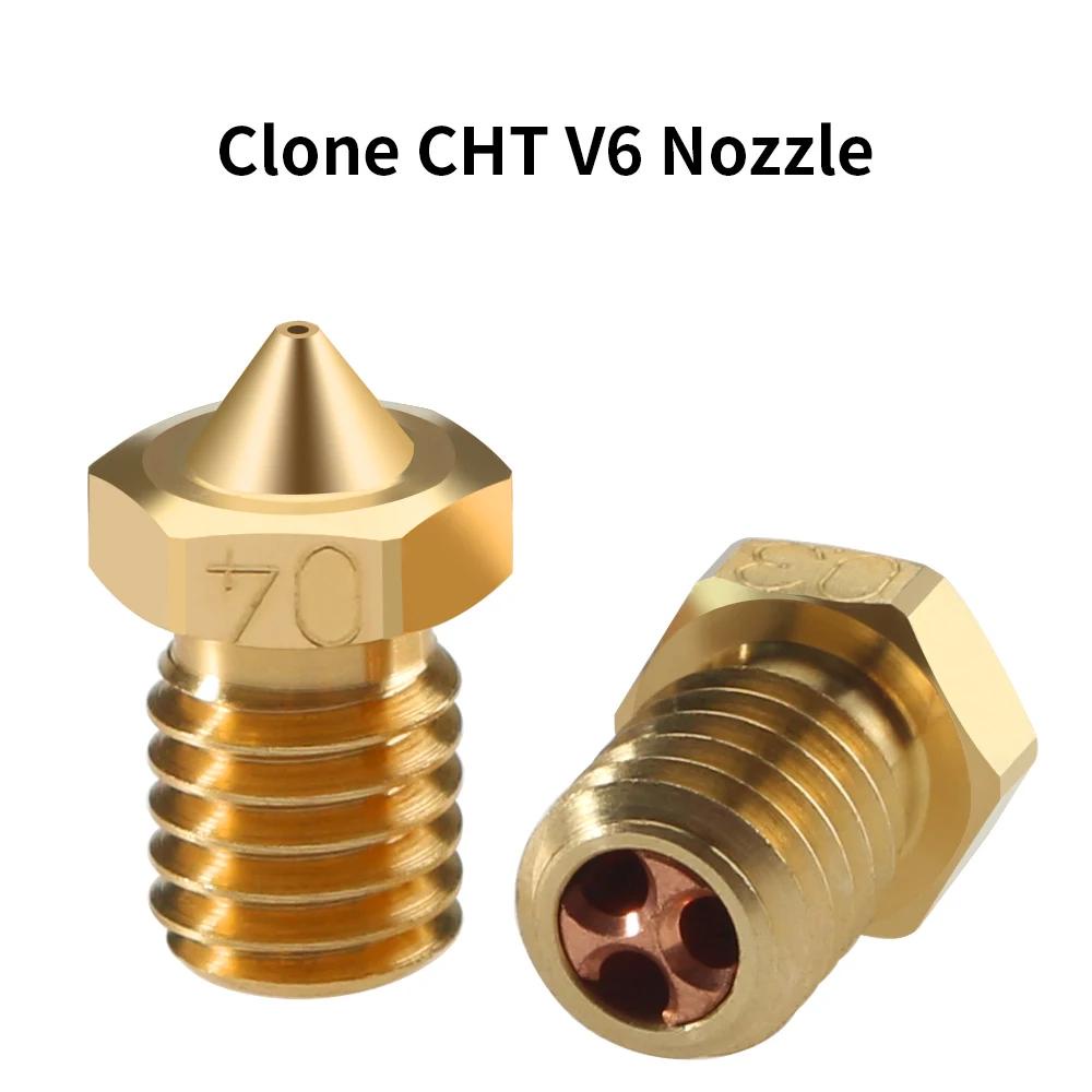 Dotbit 3D printer nozzle CHT V6 High Flow Nozzle Brass Copper Extruder ...