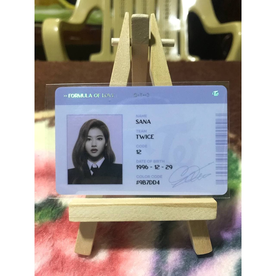 【hot sale】 [ONHAND] TWICE Formula of Love Official Album Scientist ID ...