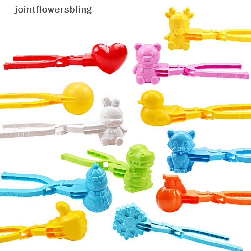 JOPH Snowball Maker Clip For Kids Adult Creative Heart Snowflake Duck ...