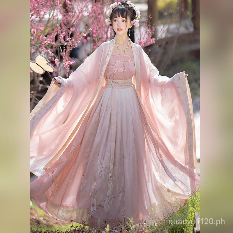 New Original Gradient Embroidered Chinese Traditional Han Clothing ...