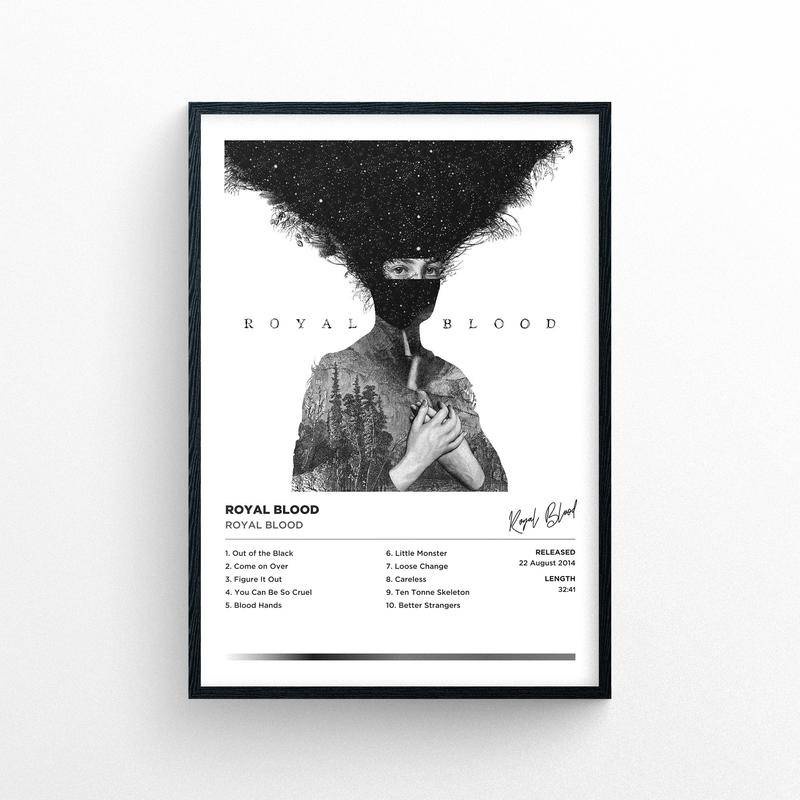 Royal Blood - Royal Blood Poster Print - Unframed | Polaroid Style ...
