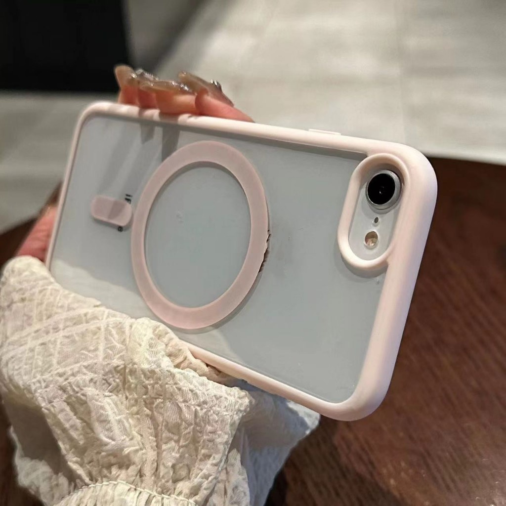 Ultra transparent built-in magnetic coil soft shell phone case ...