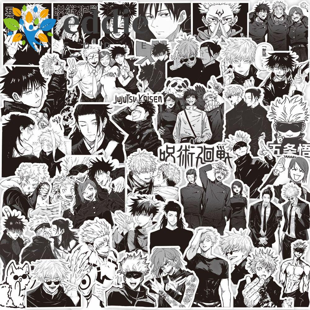 26EDIE Jujutsu Kaisen Anime Sticker, Jujutsu Kaisen Gojo Satoru Gojo ...