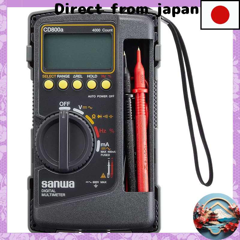 SANWA Digital Multimeter for Home Centers CD800A-P[Direct Japan] | Shopee Philippines