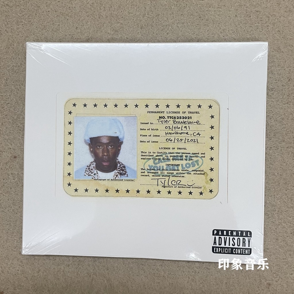 全新未拆封 Tyler, The Creator Call Me If You Get Lost CD 说唱专辑 JCP2 | Shopee ...