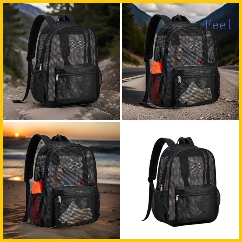 Best Beach Meshes Bag for Men Women Swimmers Pool Backpack Swim Sports ...